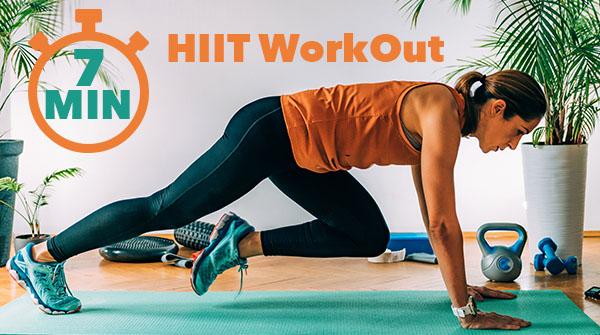 A 7-Minute HIIT Workout - NaturesPlus