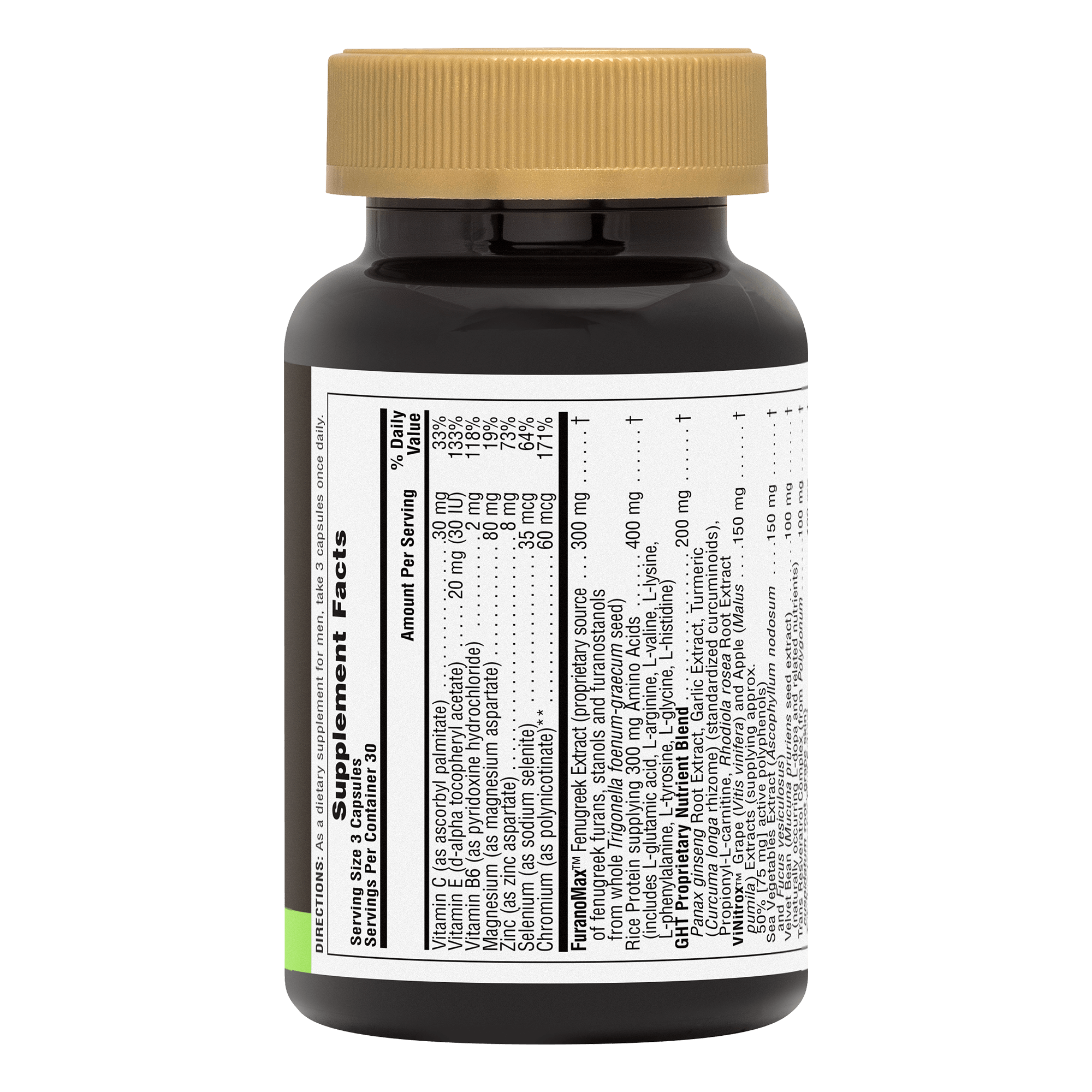 GHT MALE™ Capsules - NaturesPlus
